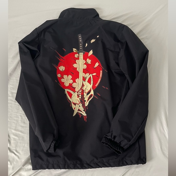 Jackets & Coats | Senpai Squad X Shindeiru Kitsune Windbreaker Jacket ...
